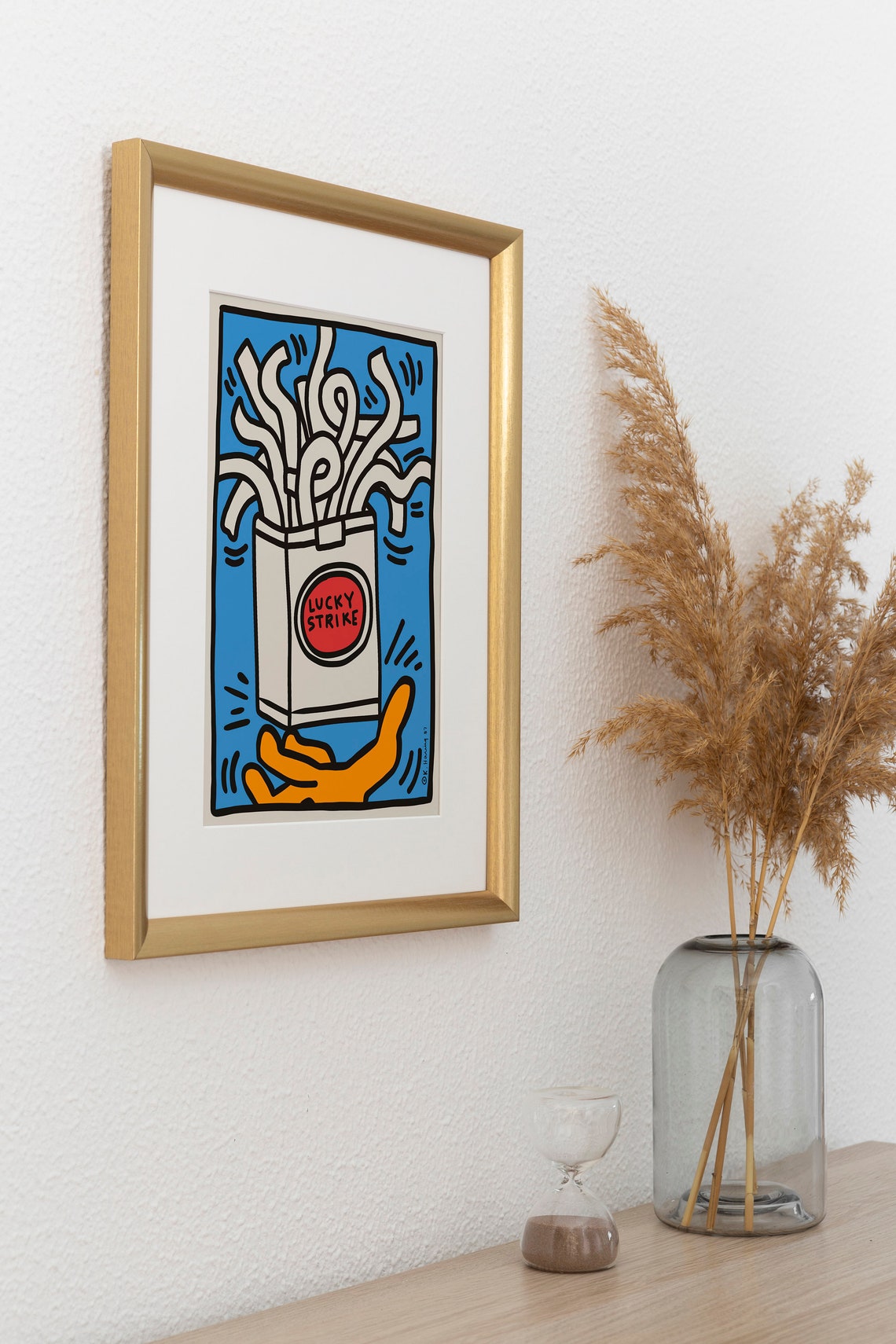 Keith Haring Print,digital Keith Haring Poster, Keith Haring Lucky ...