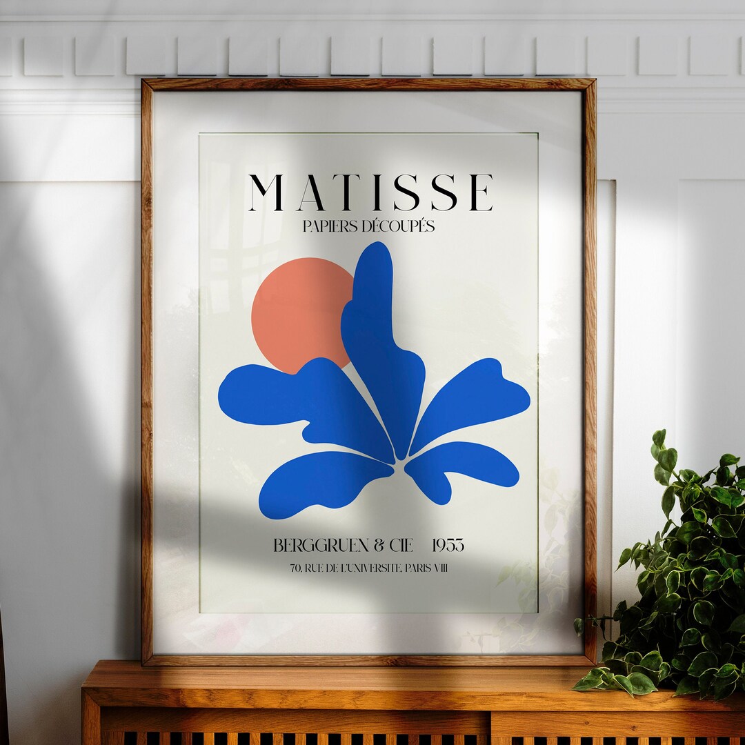 Matisse Prints, Modern Bauhaus Design, Printable Museum Exhibiton Wall ...