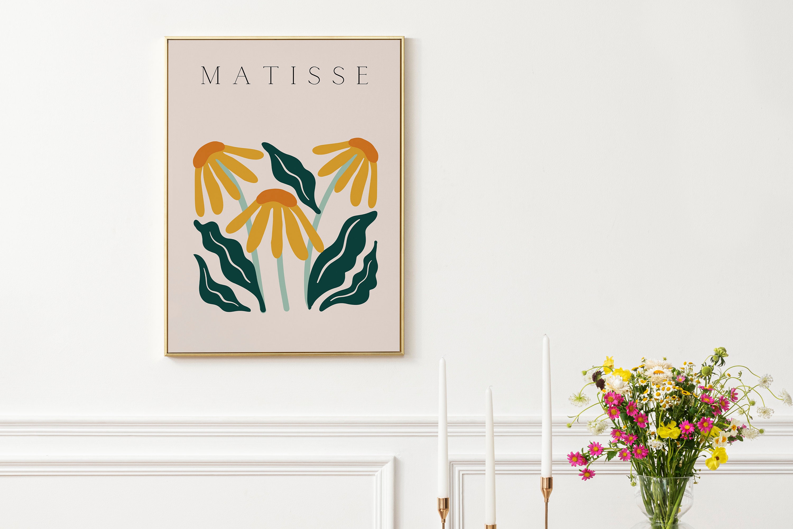 Matisse Flower Wall Art Print, Best Seller Poster, Exhibition Print ...