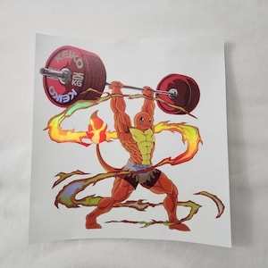 Buff Charmander - Etsy
