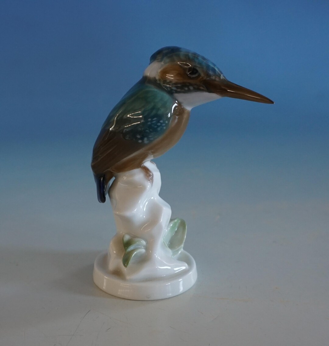 Rosenthal Figurine Bird Kingfisher Josef Fischer Porcelain Around 1920 ...