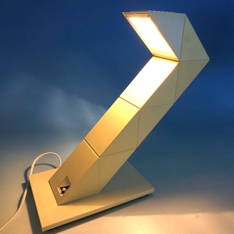 Zig zag lamp - Etsy.de