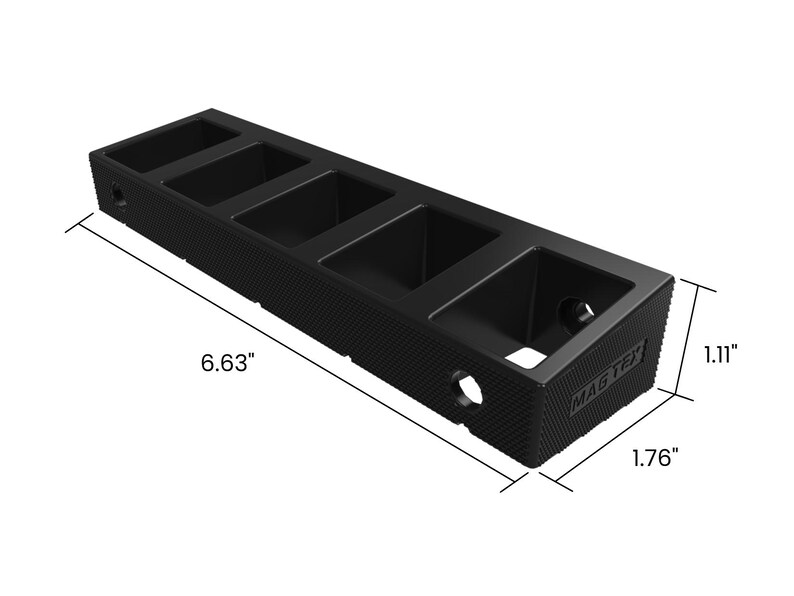 Wall Mounted Glock Mag Holder - Tactical 5-mag Organizer - Etsy