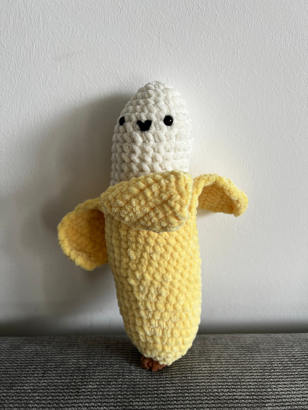 Handmade Playable Banana Plushie - Etsy