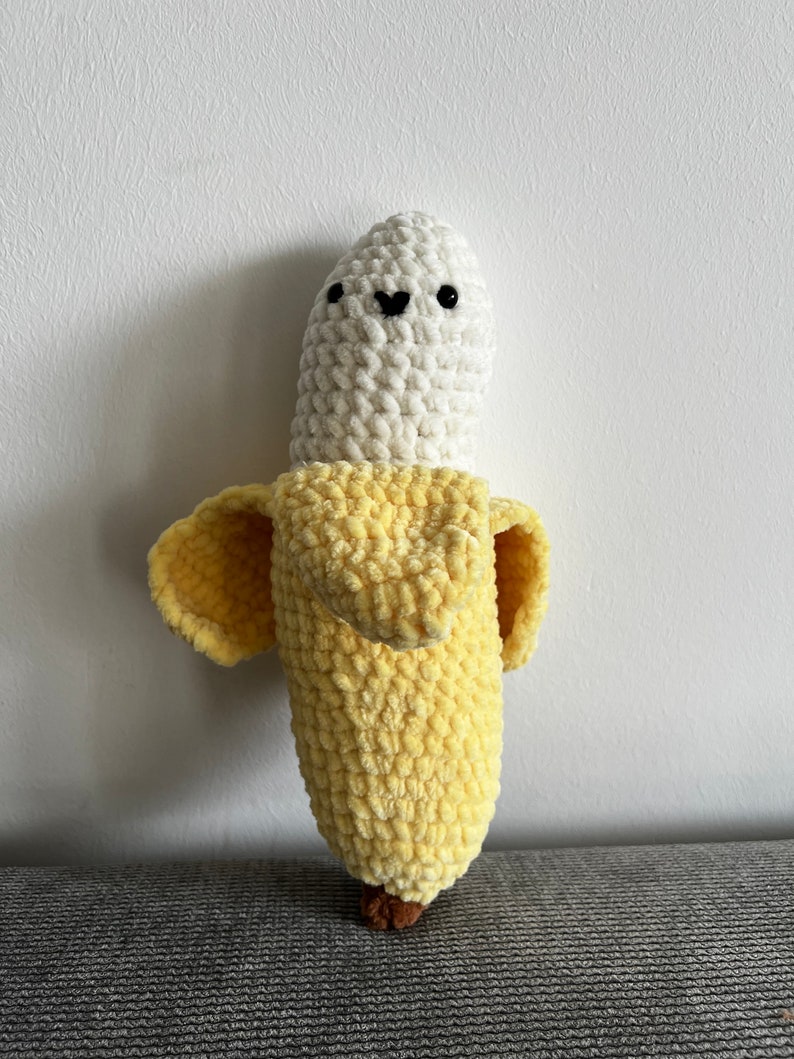 Handmade Playable Banana Plushie - Etsy