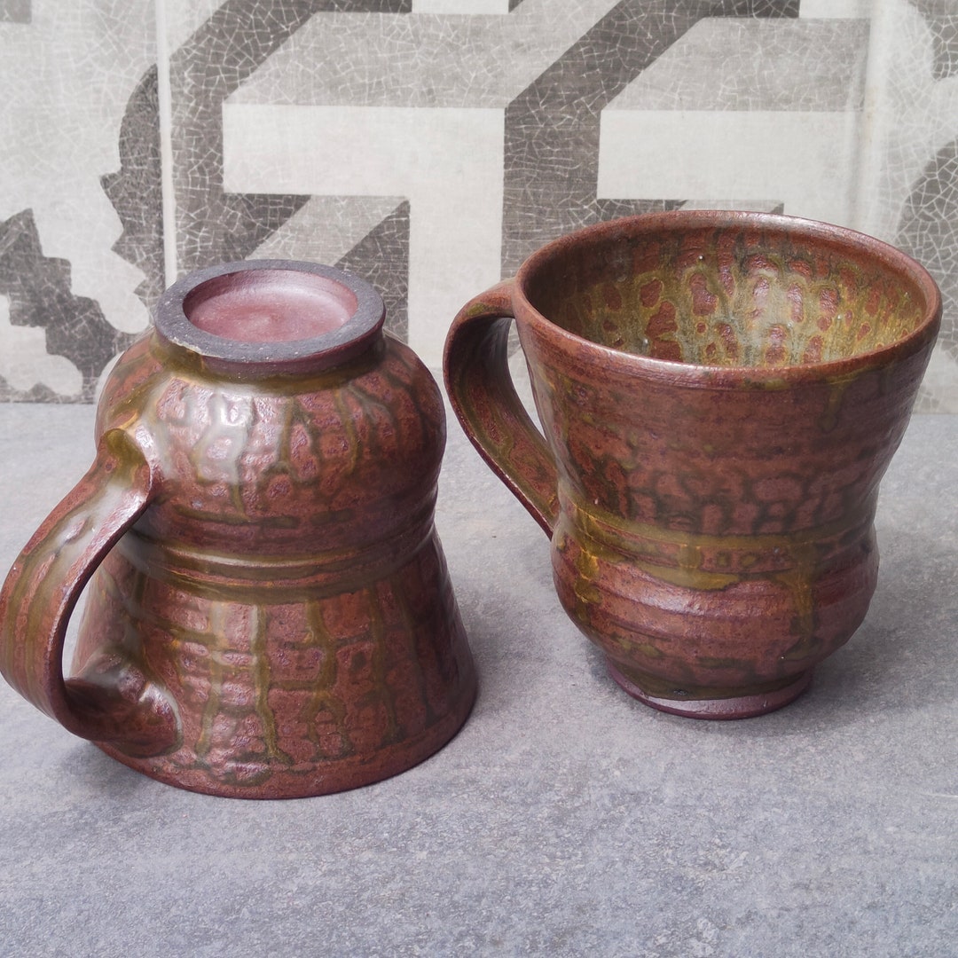 Ash-glazed Mugs - Handmade Studio Pottery/ceramics - Etsy