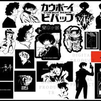 Cowboy Bebop Spike and Ship - Etsy