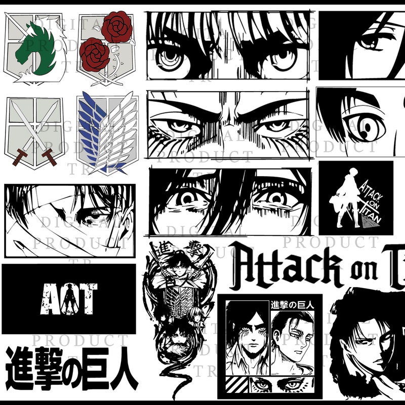 Attack on Titan - Etsy