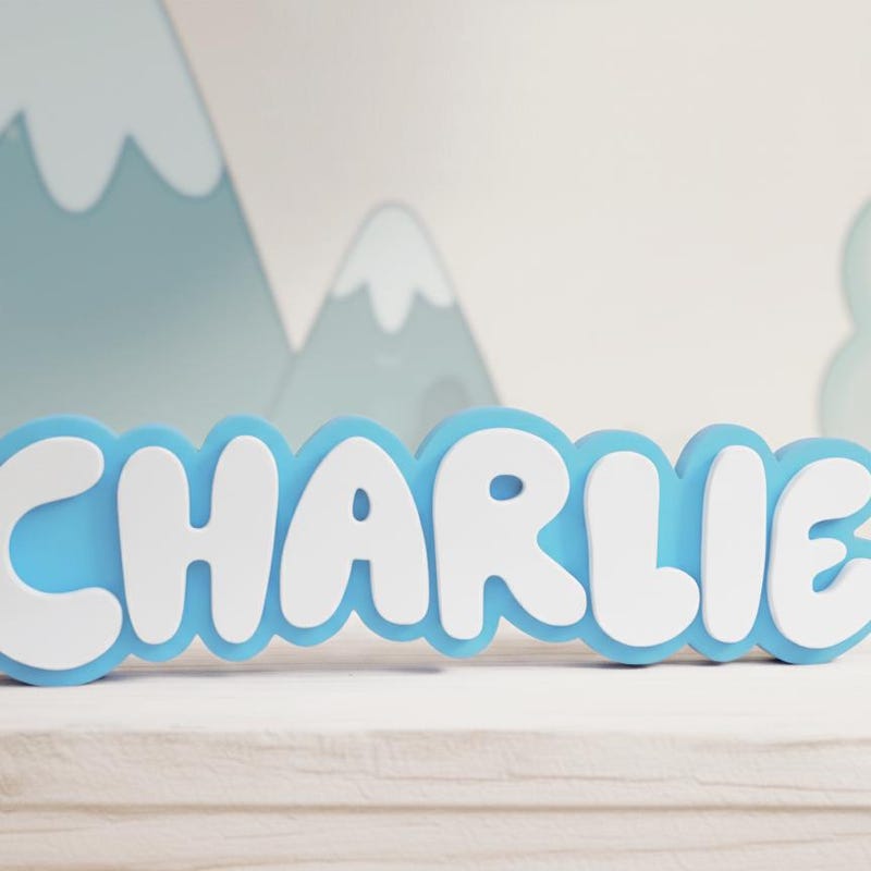 Custom Wood Sign Bluey - Etsy