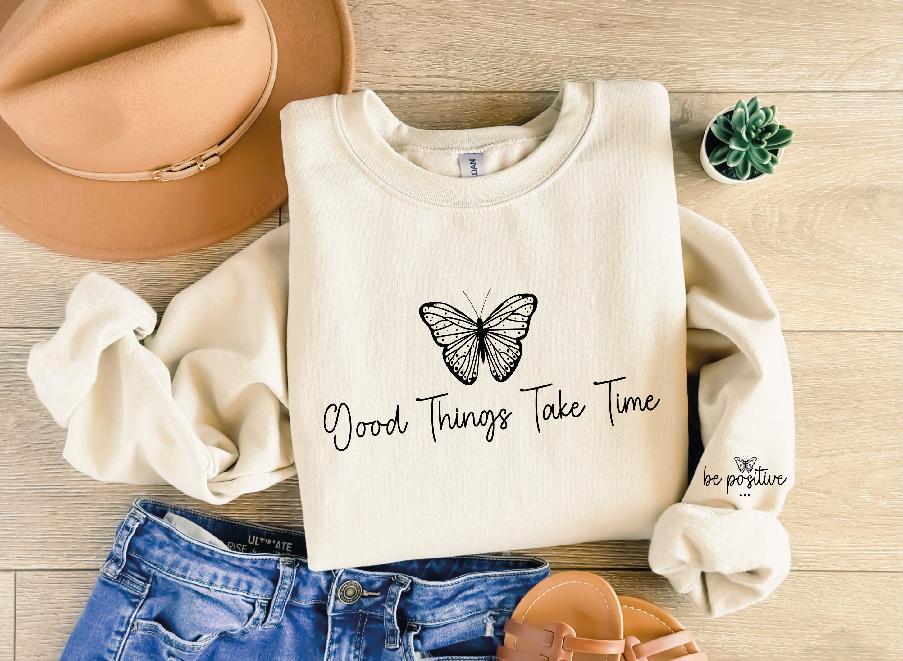 Butterfly Positive Quote SVG PNG, Boho Inspiring File (digital Download ...