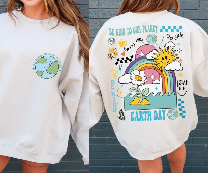 Earth Day SVG PNG: Retro Planet Clipart (digital Download) - Etsy