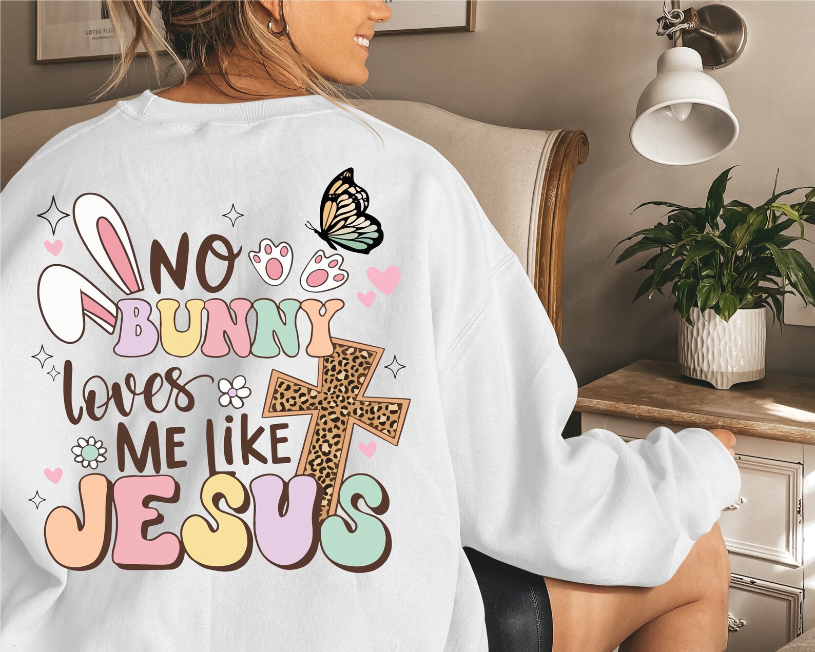 No Bunny Loves Me Like Jesus Png, No Bunny Loves Me Like Jesus Svg, No ...