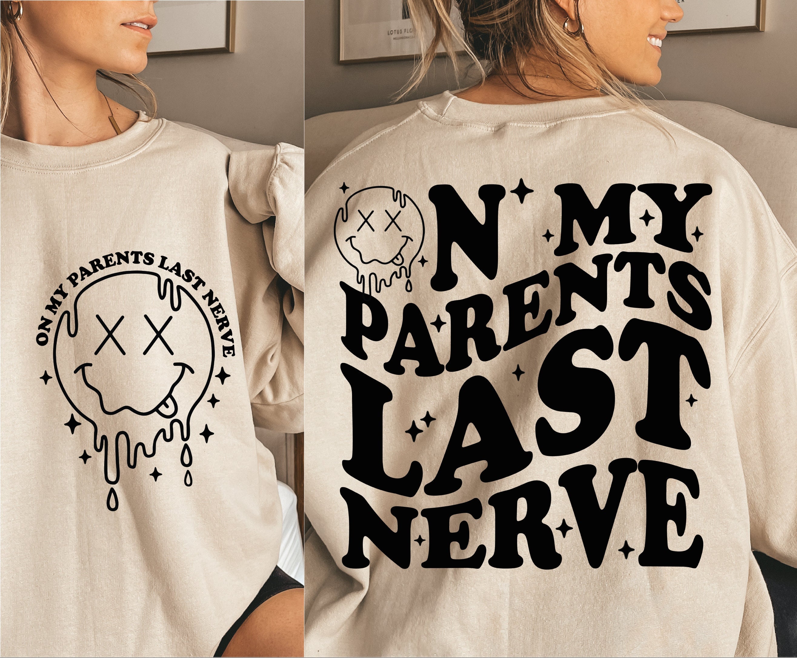 On My Parents Last Nerve Png, Last Nerve Svg, Last Nerve, Last Nerve ...