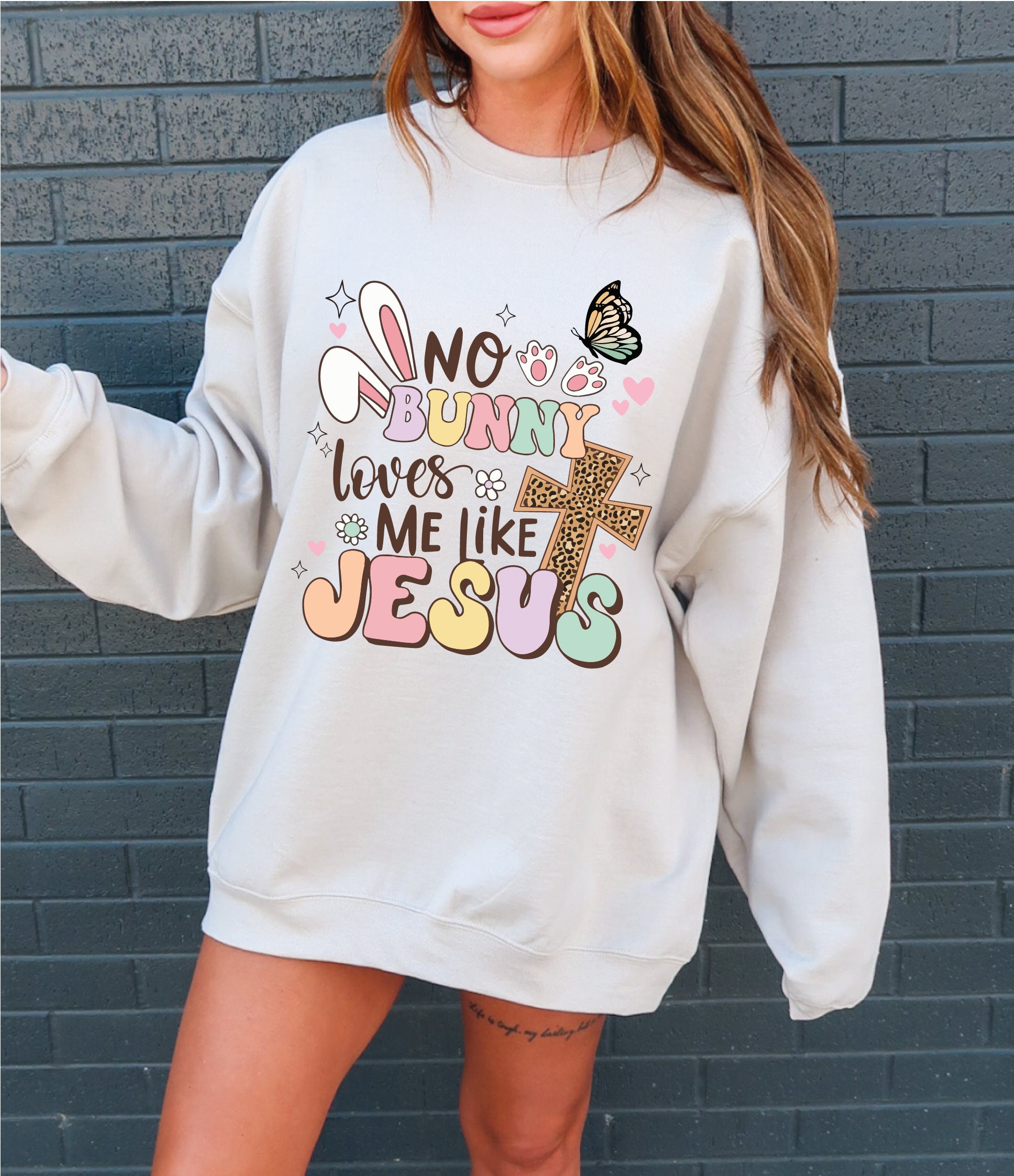 No Bunny Loves Me Like Jesus Png, No Bunny Loves Me Like Jesus Svg, No ...