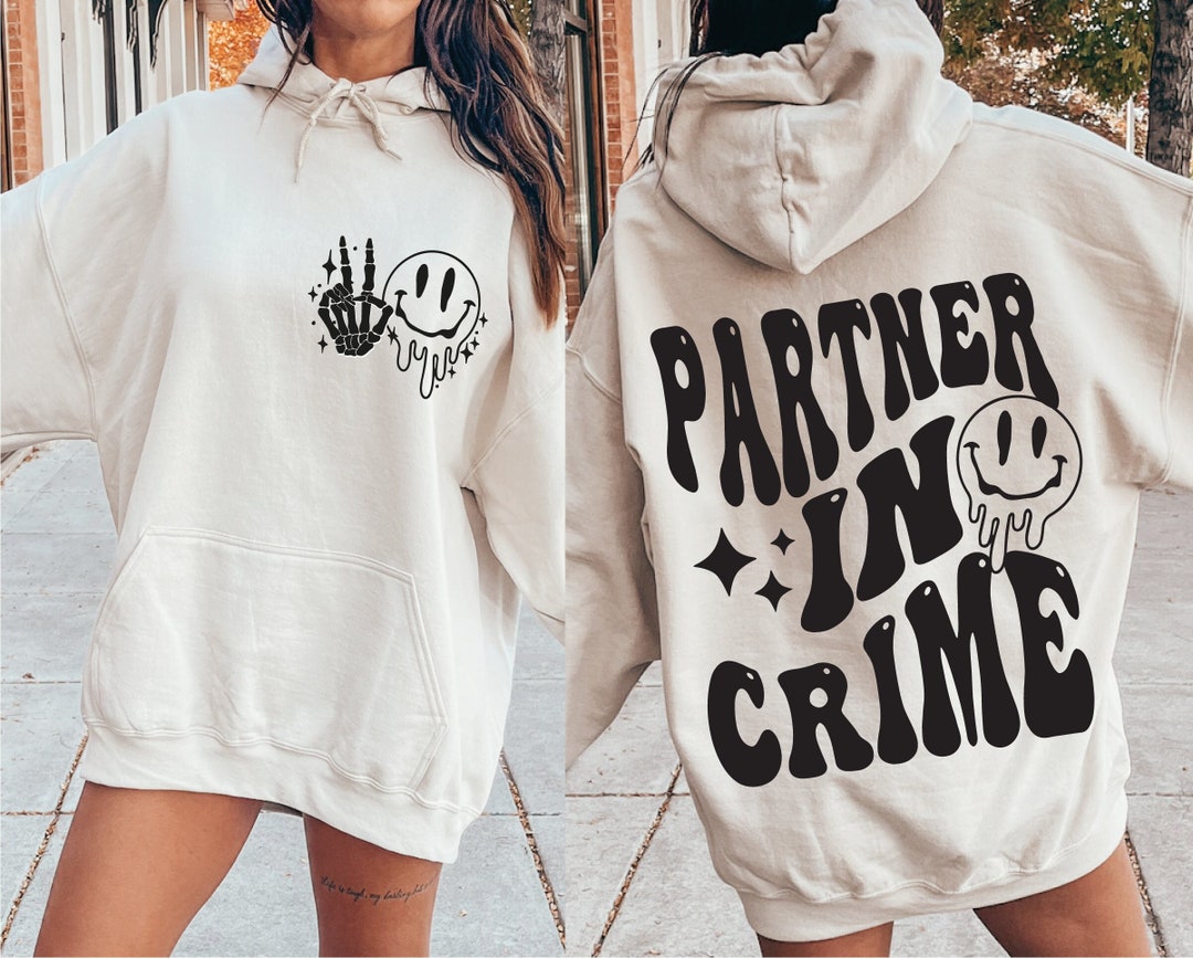 Partner in Crime Svg, Partners in Crime, Best Friends Svg, Best Friend ...