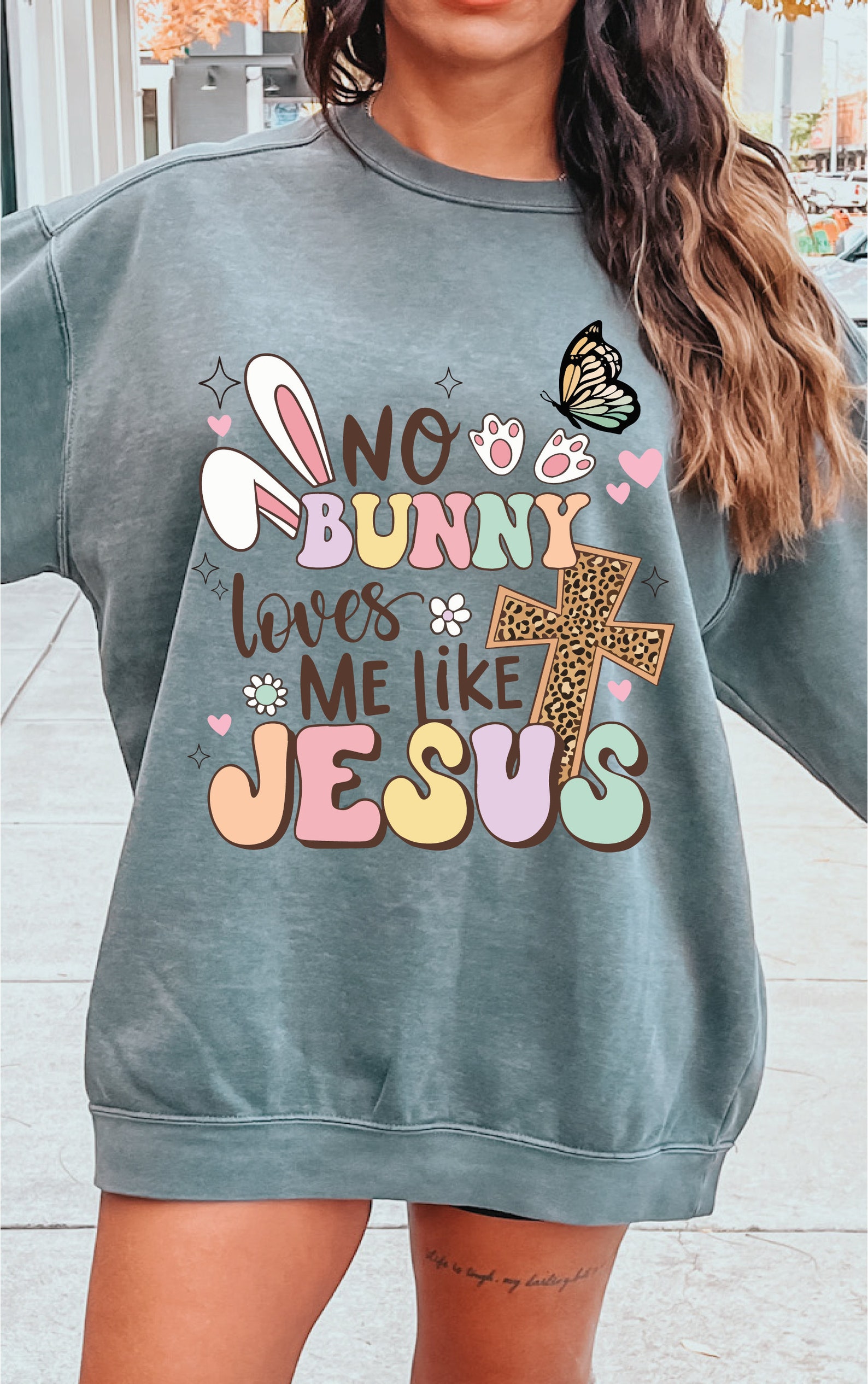 No Bunny Loves Me Like Jesus Png, No Bunny Loves Me Like Jesus Svg, No ...