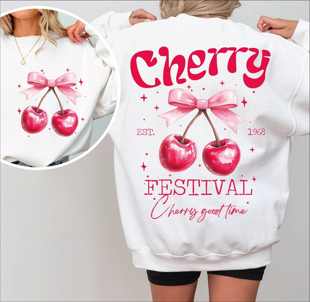 Cherry Festival PNG: Summer Shirt Design (digital Download) - Etsy