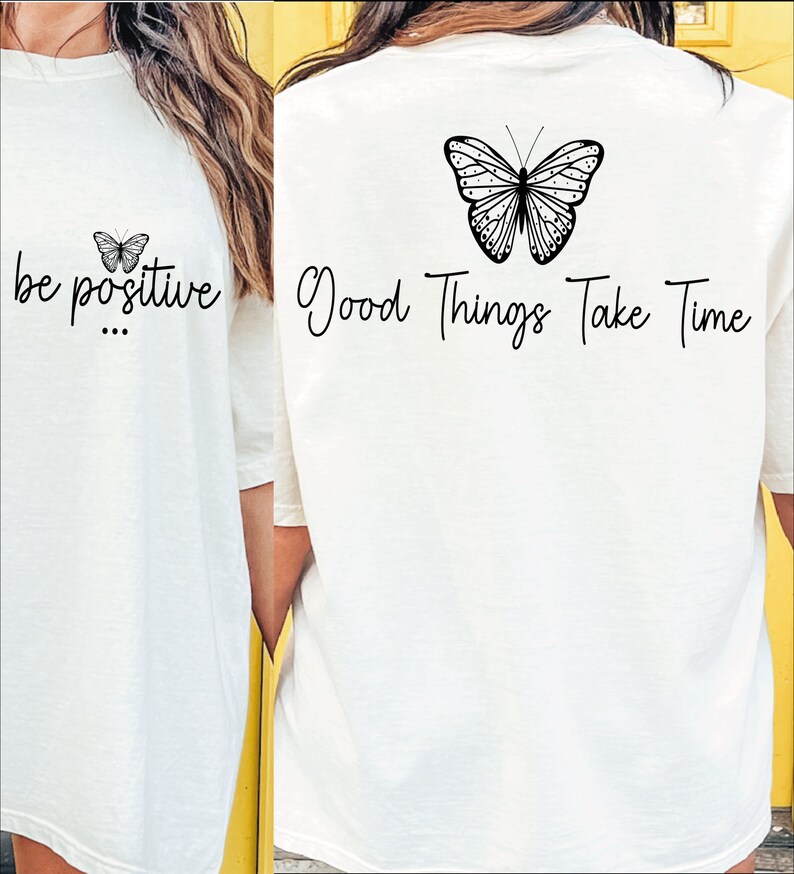 Butterfly Positive Quote SVG PNG, Boho Inspiring File (digital Download ...