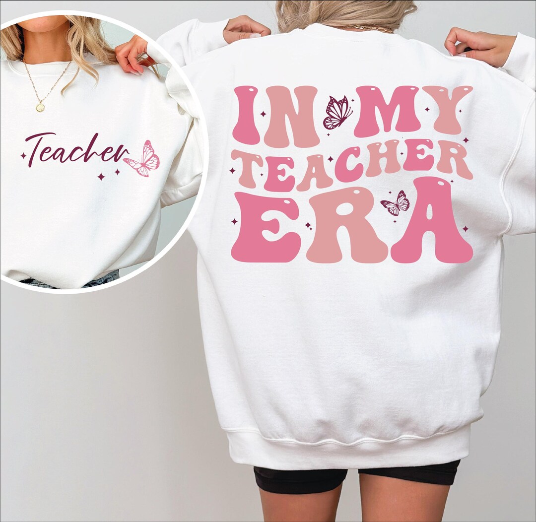 In My Teacher Era Shirt Design: SVG PNG JPEG (digital Download) - Etsy