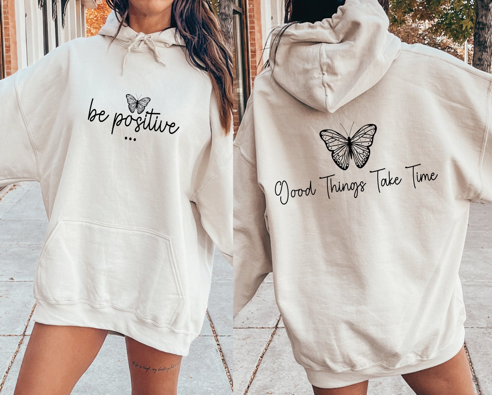 Butterfly Positive Quote SVG PNG, Boho Inspiring File (digital Download ...