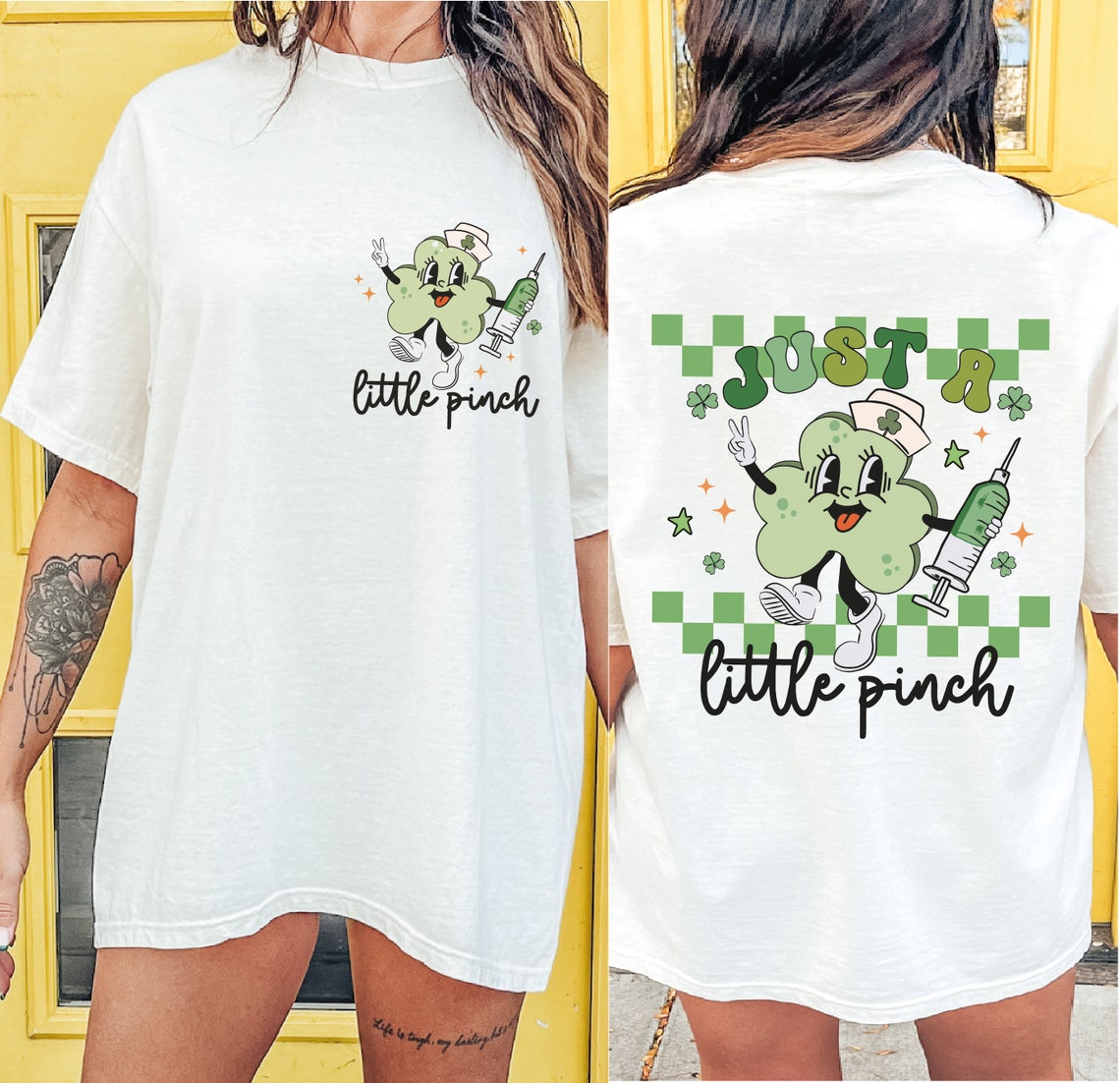 Nurse St Patrick's Day SVG PNG: Just A Little Pinch (digital Download ...