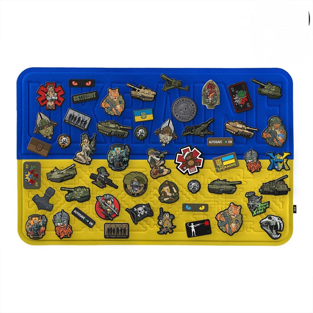 Patch Panel Map of UKRAINE ,patch Ukraine, Patriotic Chevron Ukraine ...