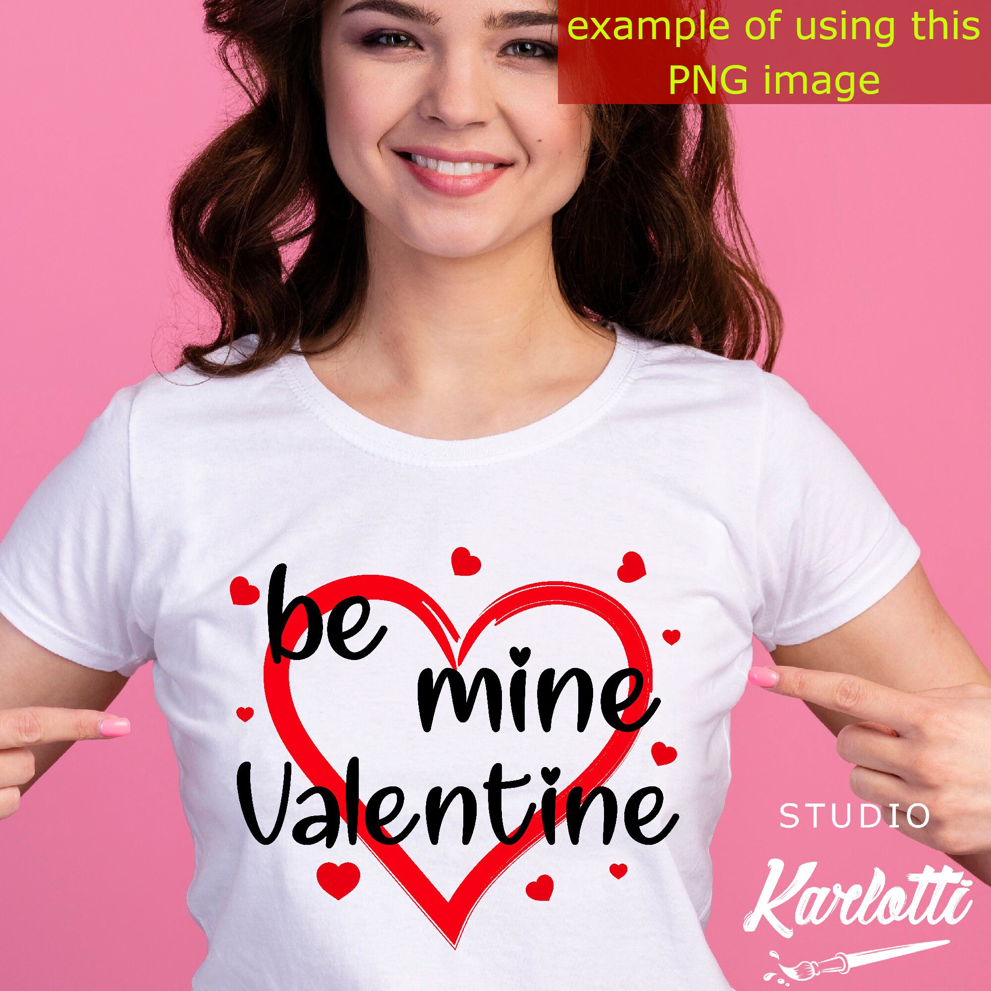 Be Mine Valentine's PNG, Valentines Day Printable, Clip Art PNG ...