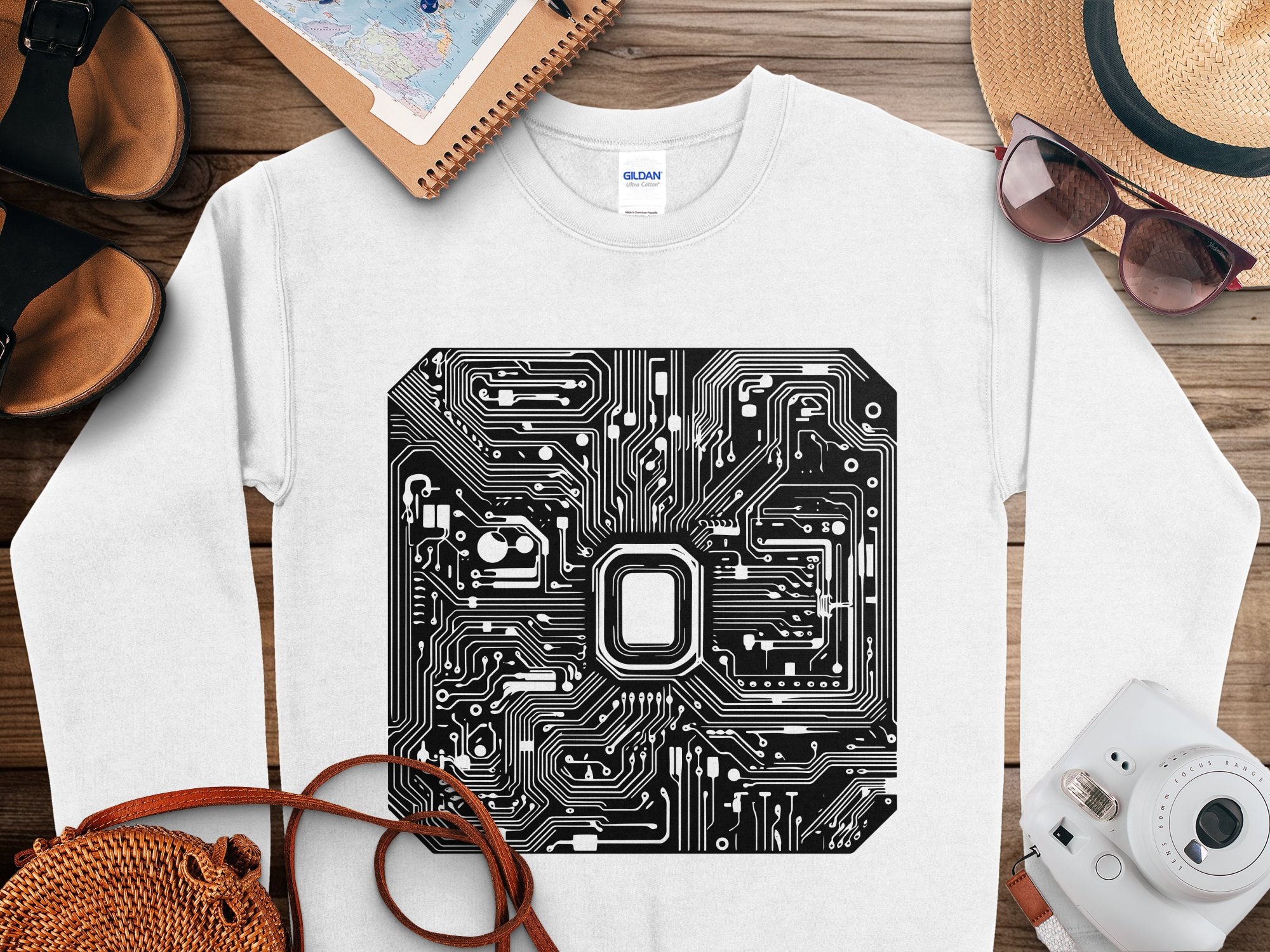 PCB CIRCUIT BOARD Svg, Circuit Motherboard Svg Files for Cricut ...