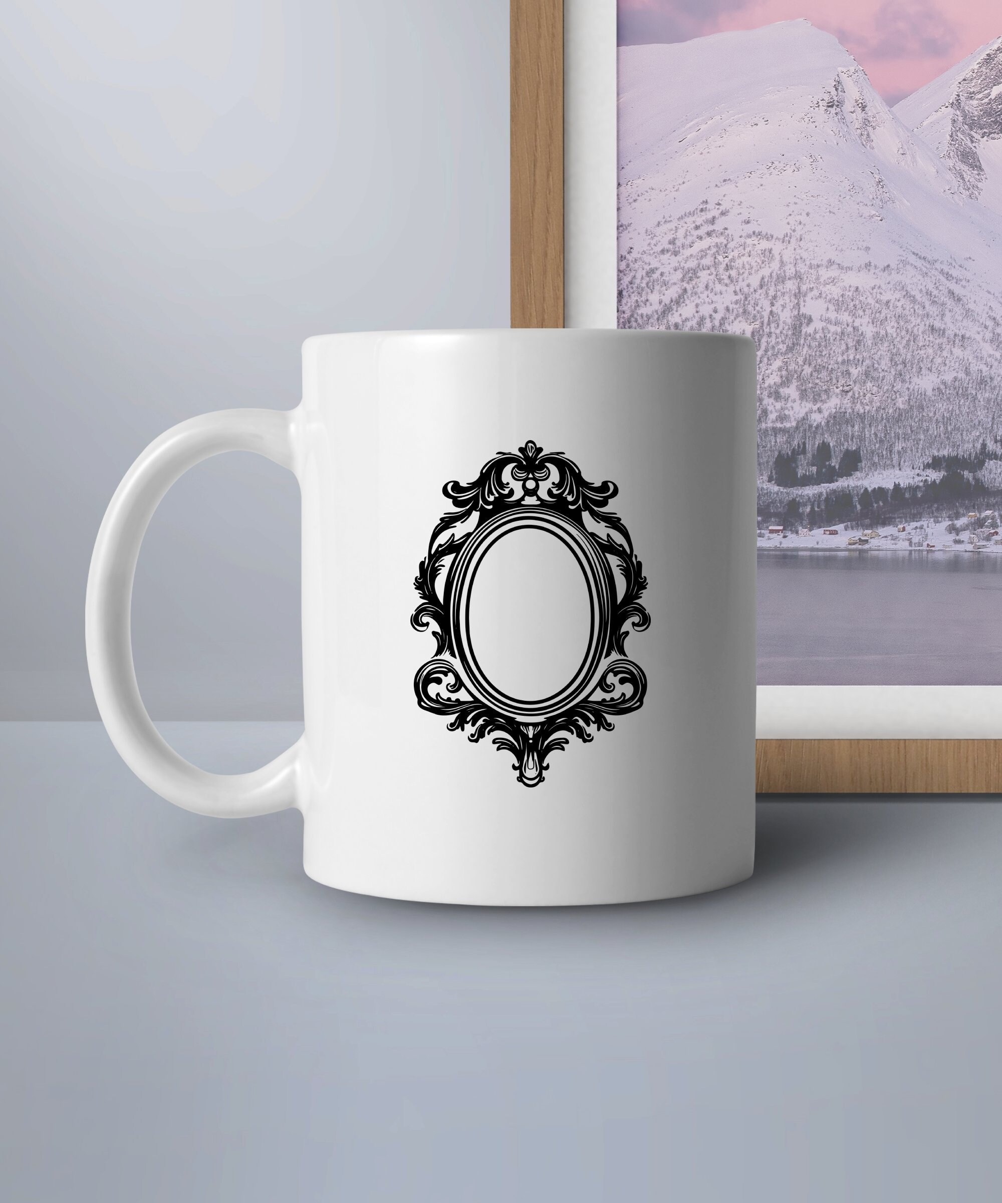 ANTIQUE MIRROR SVG, Vintage Mirror Svg Files for Cricut, Old Classic ...