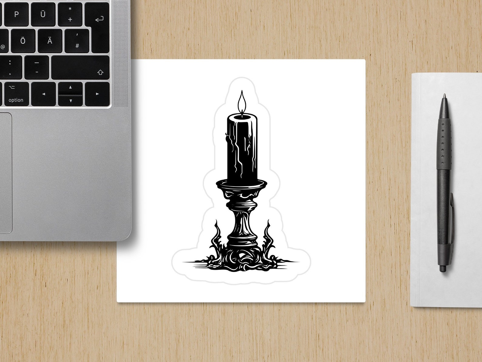 GOTHIC CANDLE HOLDER Svg, Medieval Vintage Candle Holder Svg Files for ...