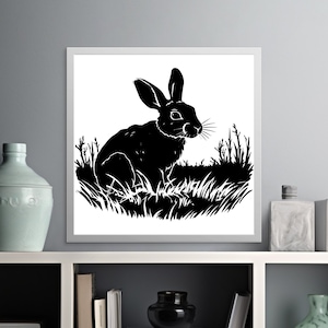 MINI REX Dwarf RABBIT Svg, Small Bunny Mini Rex Svg Files for Cricut ...