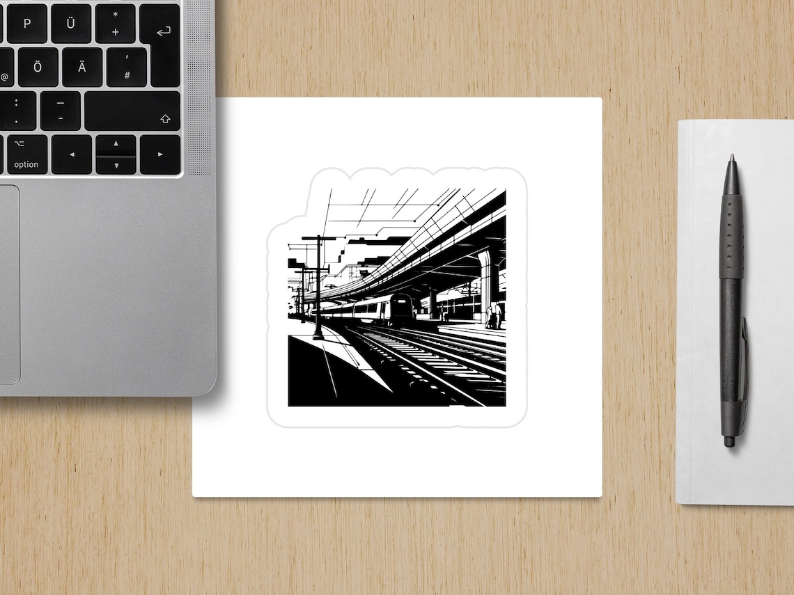 TRAIN RAILWAY SVG, Train Railway Svg Files for Cricut, Metro Train ...