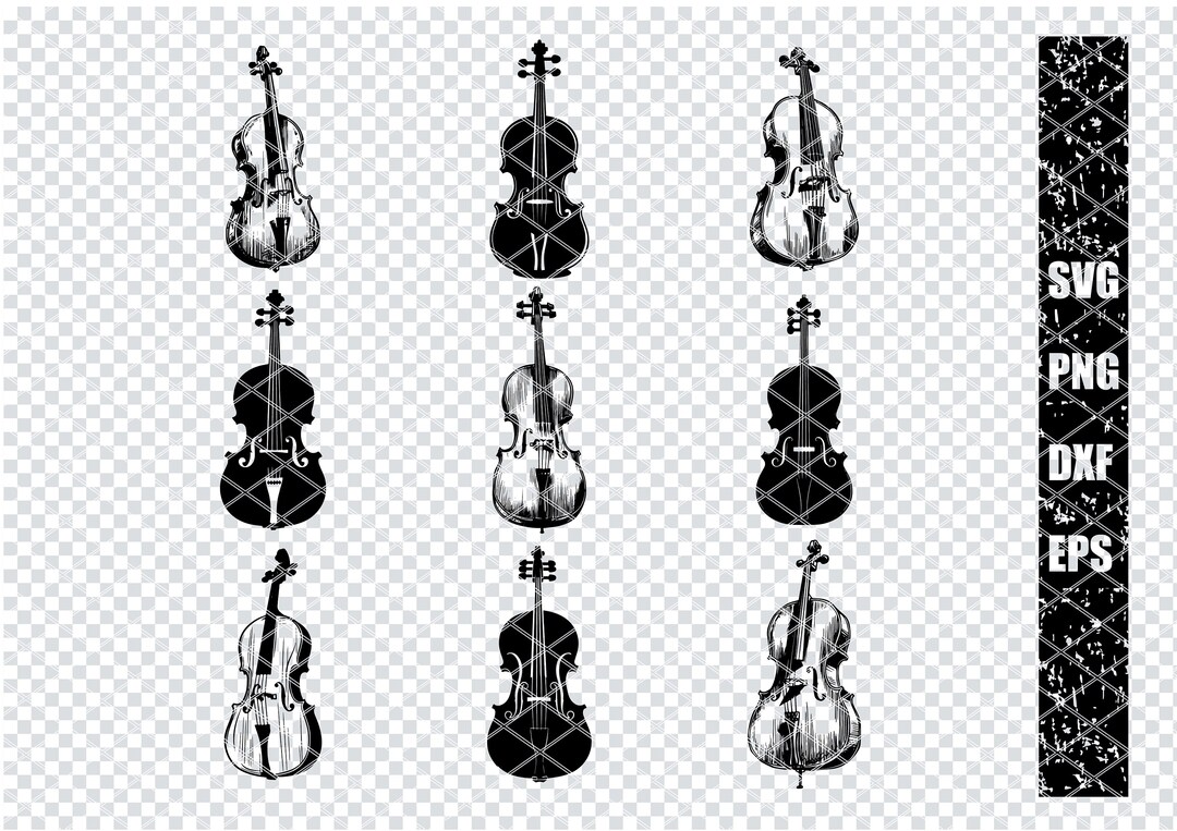 CELLO SVG, CELLO Svg Files for Cricut, Cello Clipart, Laser Cut Files ...