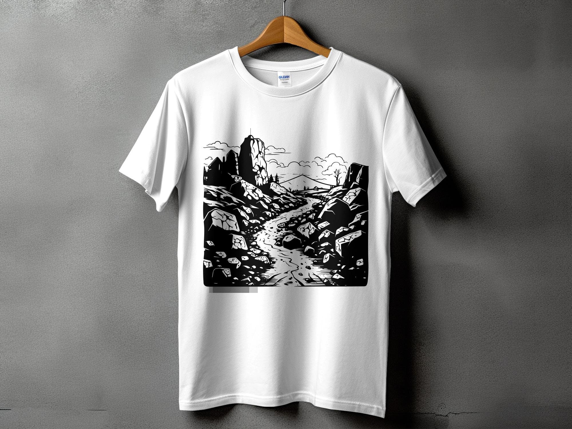 ROCKY OFF ROAD Svg, Unpaved Gravel Path Svg Files for Cricut, Rocky ...