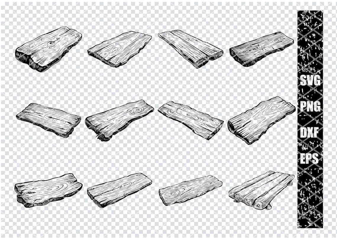 RUSTIC WOOD SLAB Svg, Tree Wood Slice Svg Files for Cricut, Timber Wood ...