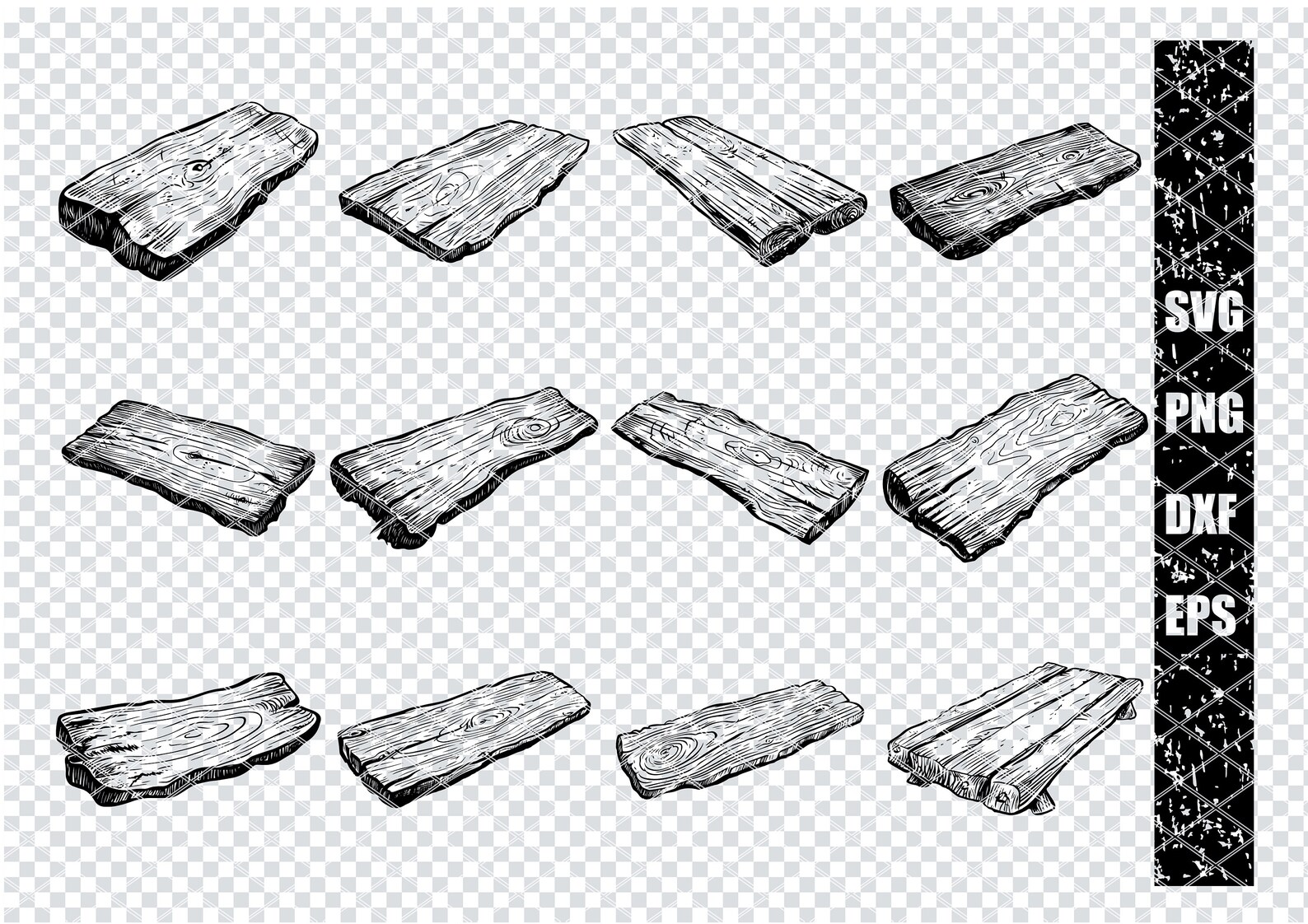 RUSTIC WOOD SLAB Svg, Tree Wood Slice Svg Files for Cricut, Timber Wood ...