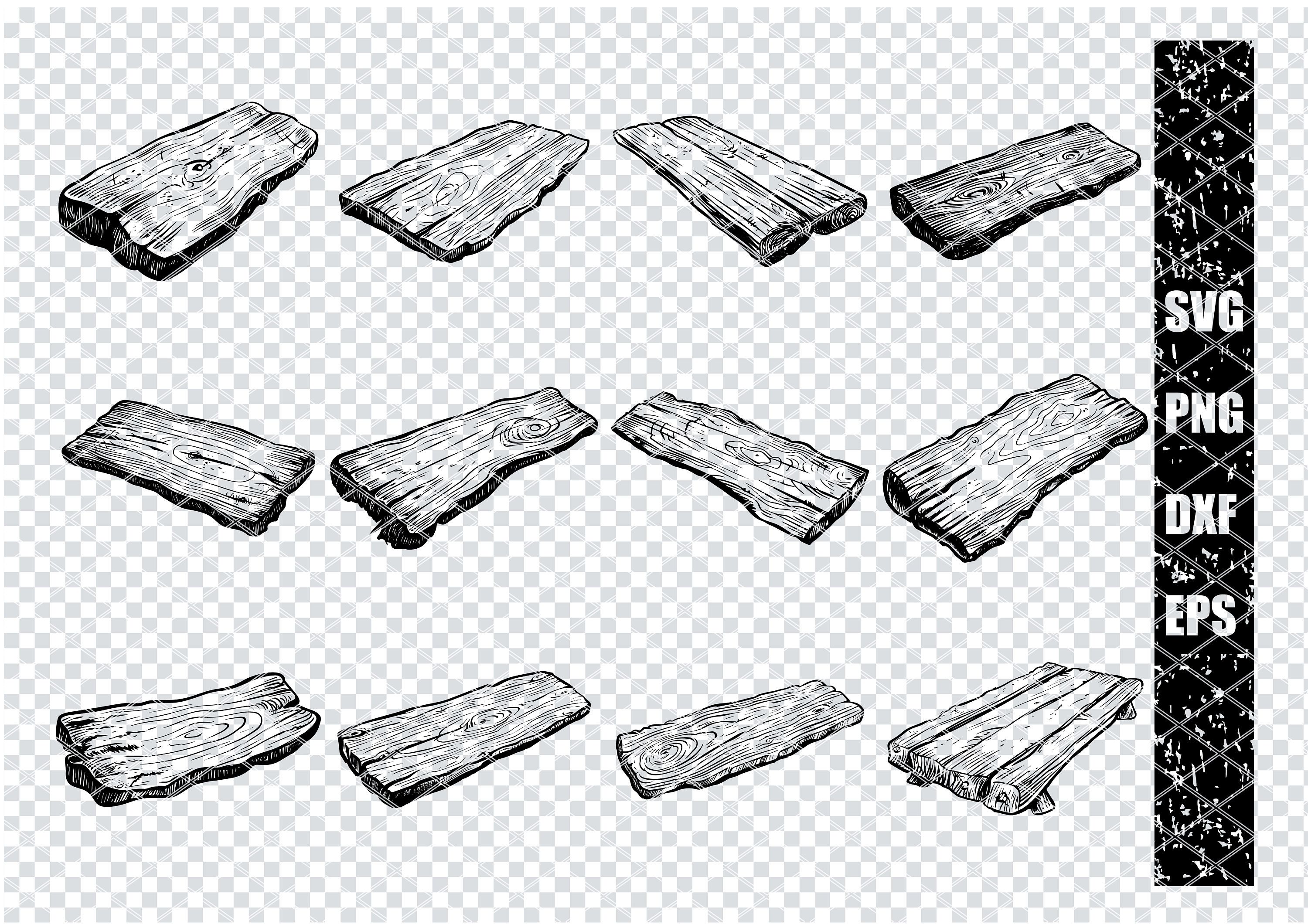 RUSTIC WOOD SLAB Svg, Tree Wood Slice Svg Files for Cricut, Timber Wood ...