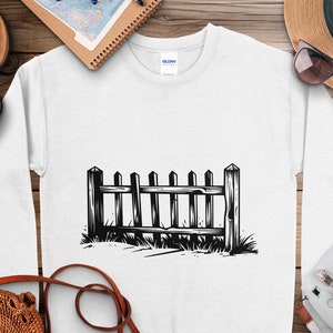 WOODEN TIMBER FENCE Svg, Wooden Fence Picket Svg Files for Cricut ...