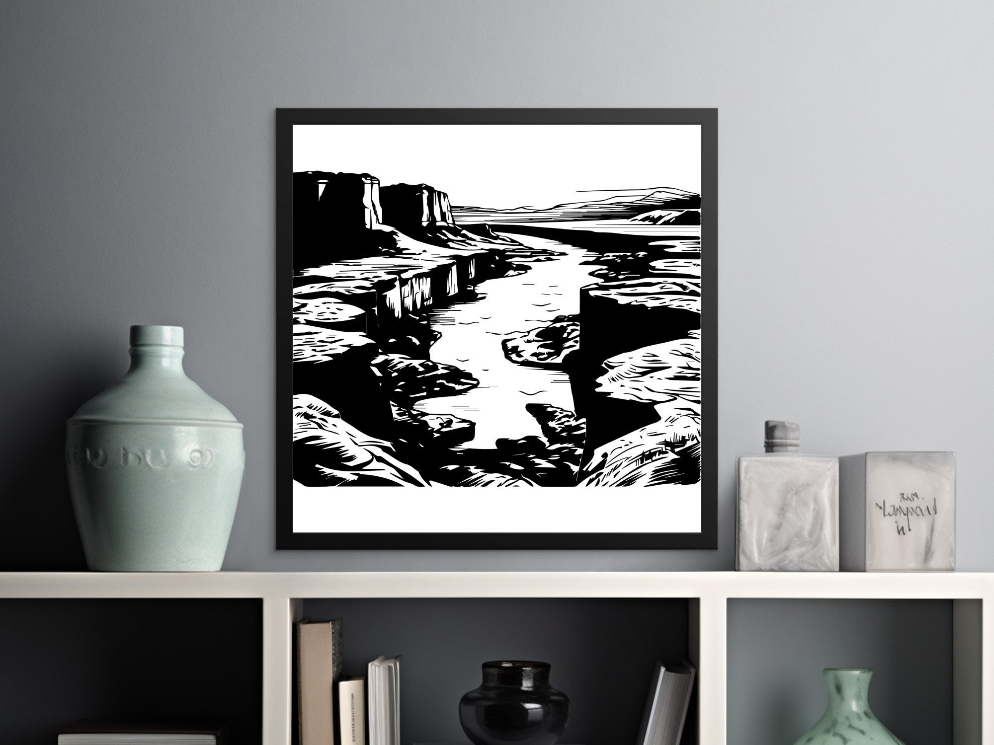 LAKE POWELL ARIZONA Svg, Lake Powell Landscape Svg Files for Cricut ...