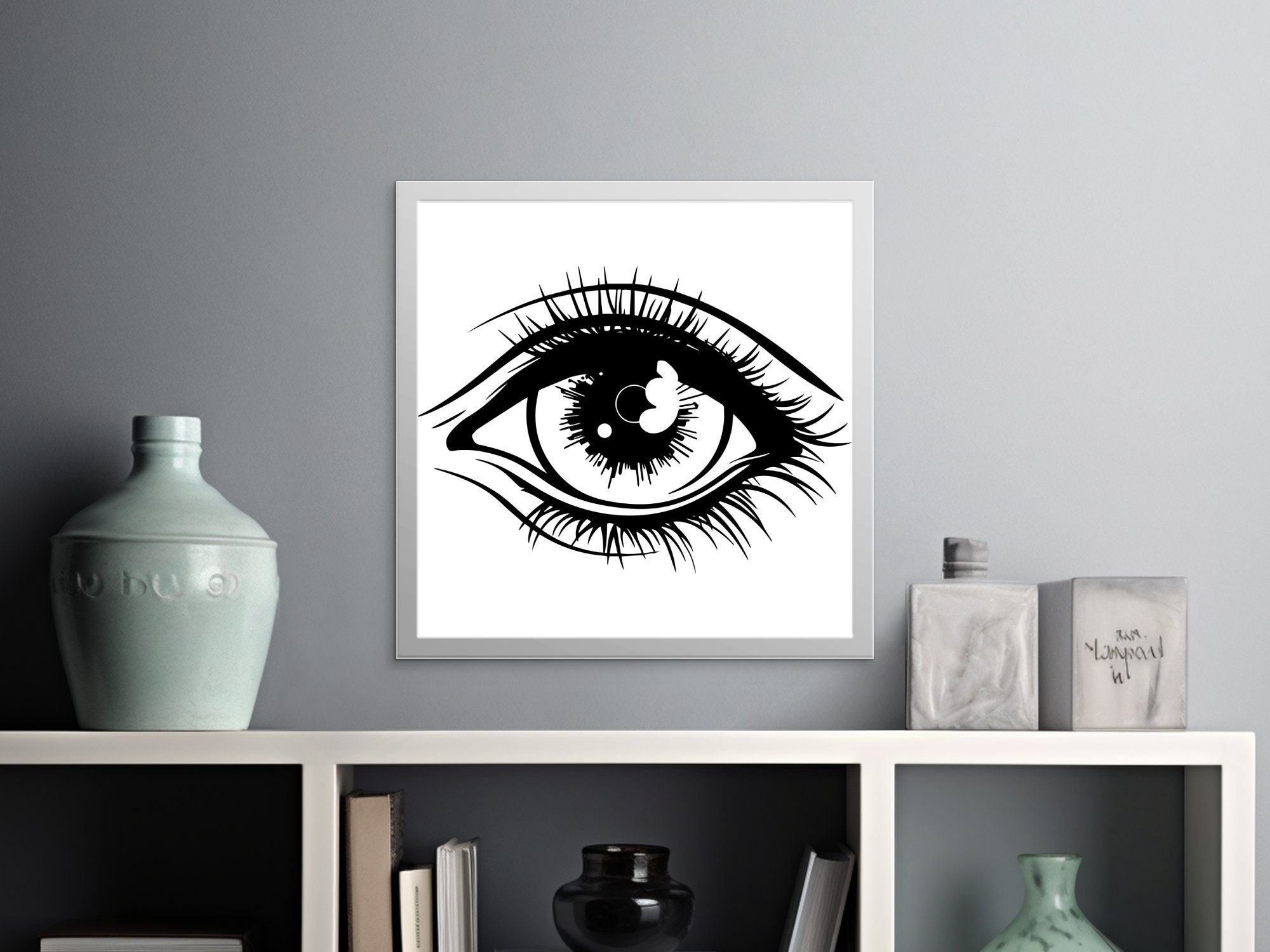HUMAN EYE SVG, Human Pupil and Iris Svg Files for Cricut, Human Orbital ...