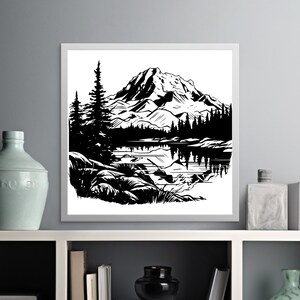 MOUNT MCKINLEY DENALI Svg, Mckinley Peak Alaska Svg Files for Cricut ...