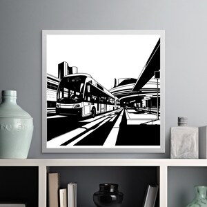 BUS STATION Svg, Bus Terminal Svg Files for Cricut, Bus Terminal ...