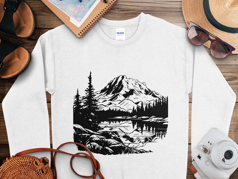 MOUNT MCKINLEY DENALI Svg, Mckinley Peak Alaska Svg Files for Cricut ...
