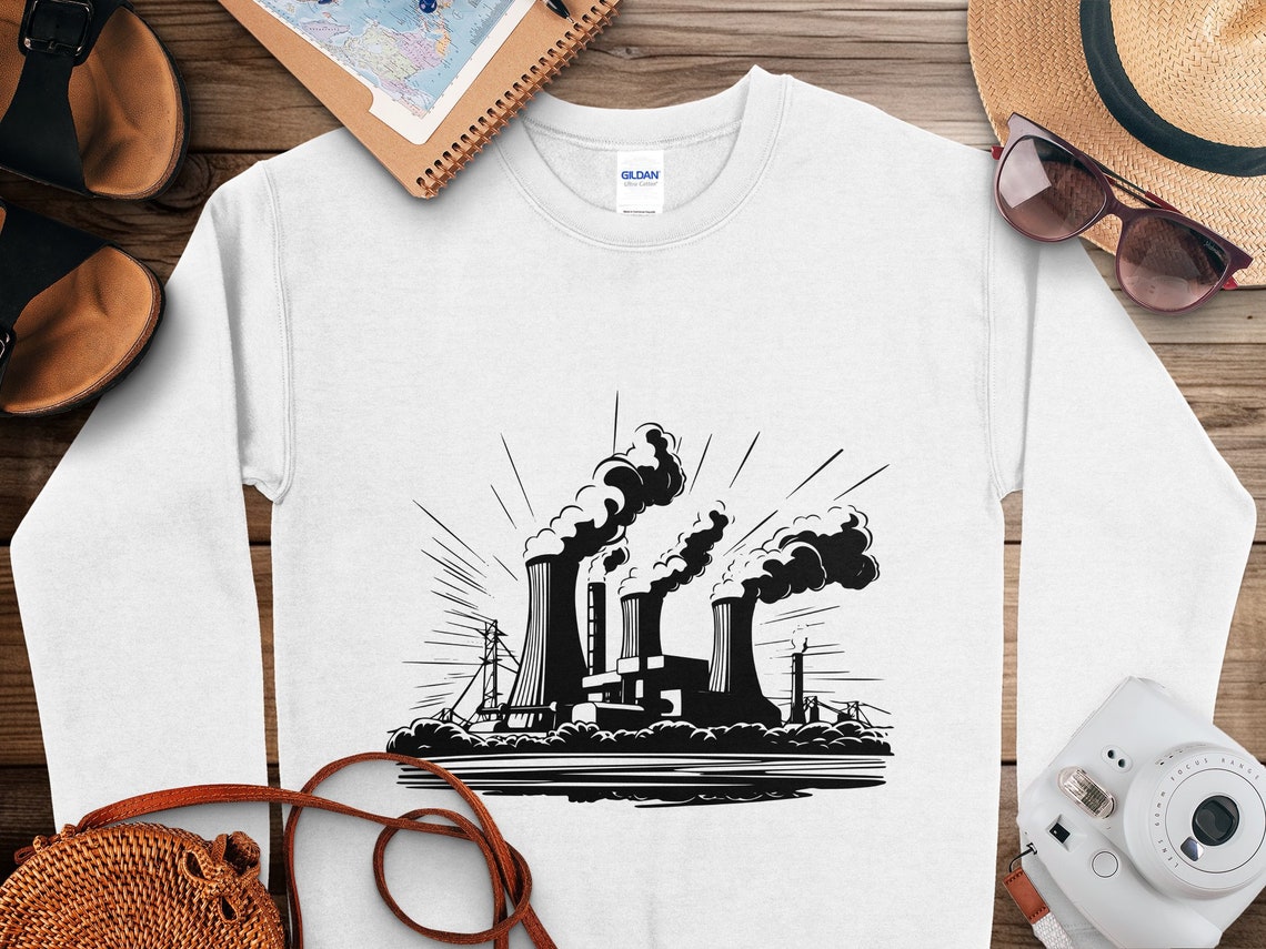 NUCLEAR POWER PLANT Svg, Nuclear Plant Reactor Svg Files for Cricut ...