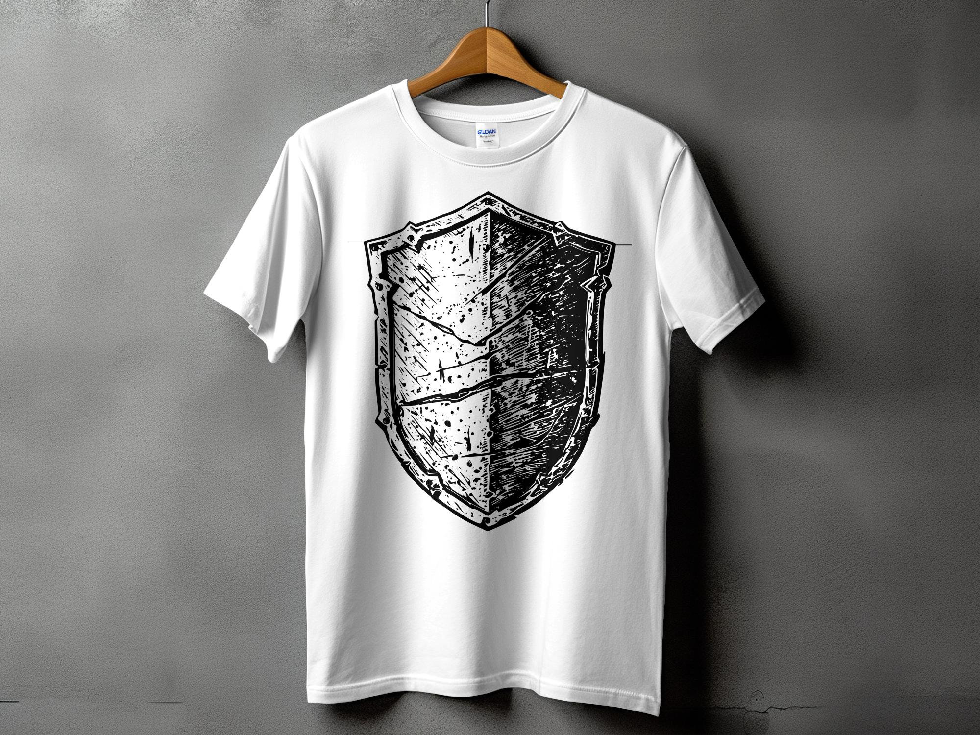 MEDIEVAL KNIGHT SHIELD Svg, Steel Shield Svg Files for Cricut, Wooden ...