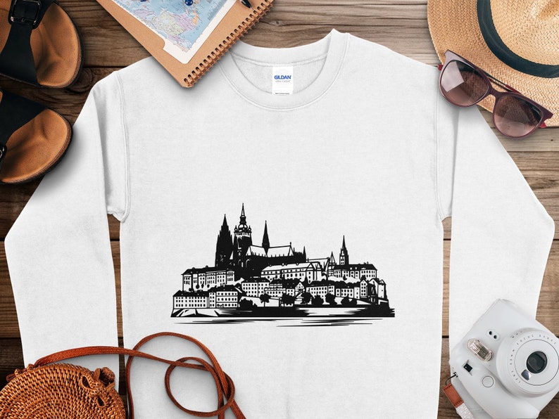 PRAGUE CASTLE SVG, Prague Castle Svg Files for Cricut, Prazsky Royal ...