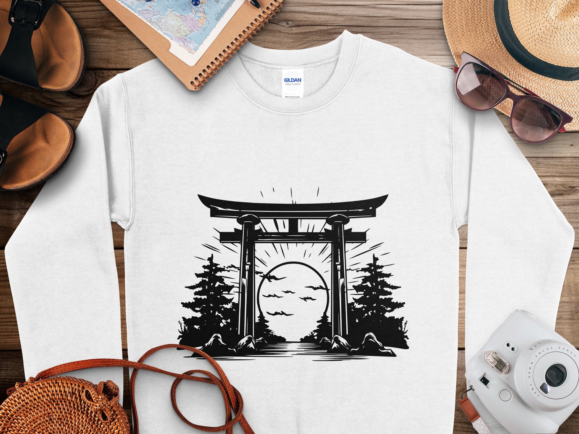 JAPANESE TORII GATE Svg, Japanese Arch Gate Svg Files for Cricut ...