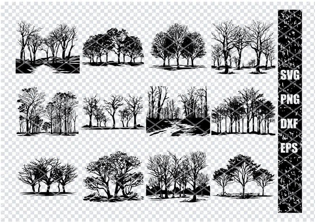 BLACK TUPELO TREE Svg, Tupelo Gum Tree Svg Files for Cricut, Tupelo ...