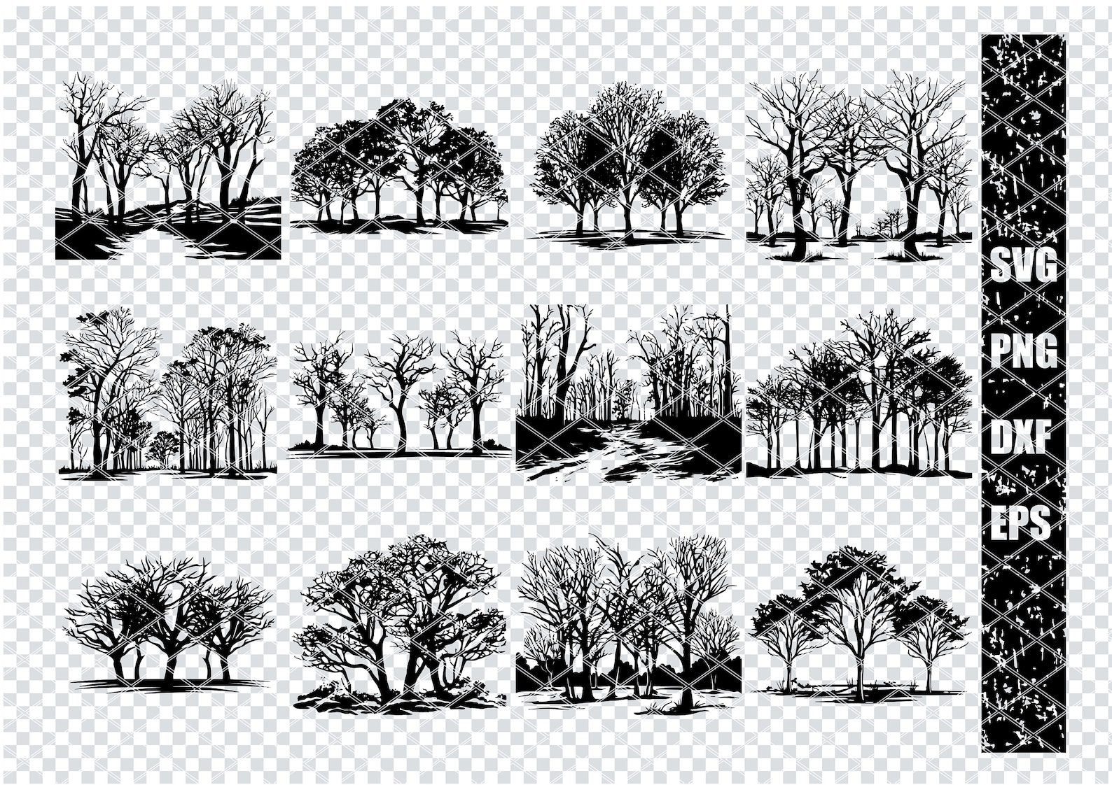 BLACK TUPELO TREE Svg, Tupelo Gum Tree Svg Files for Cricut, Tupelo ...