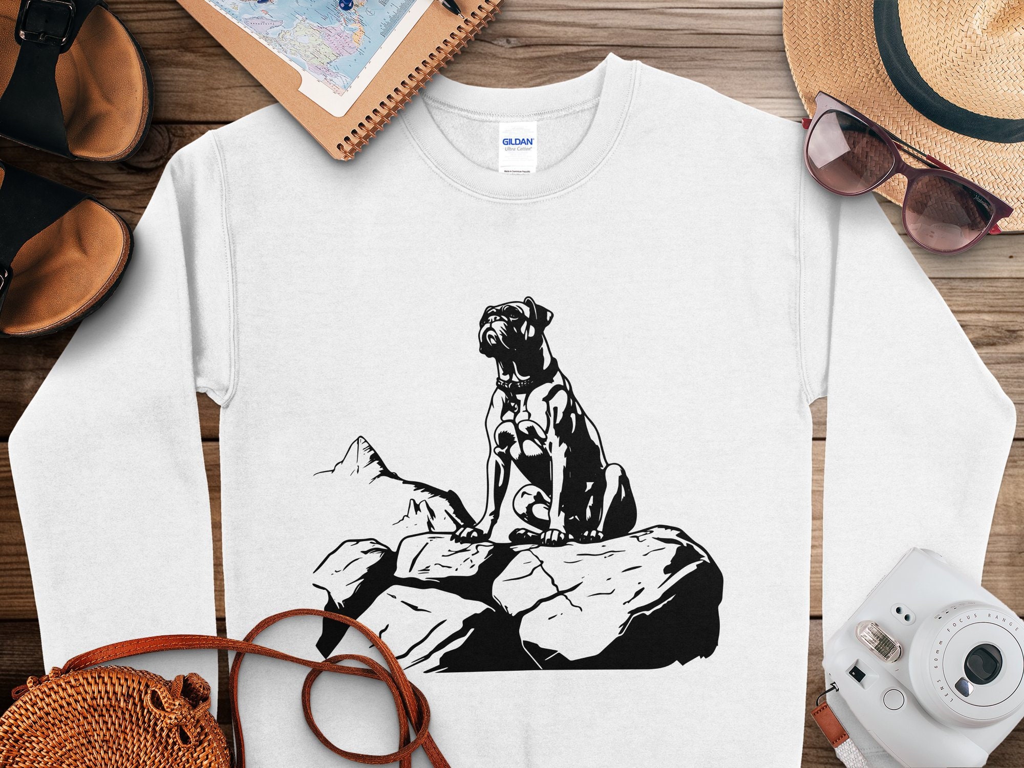 BOXER DOG BREED Svg, Boxer Canine Pup Svg Files for Cricut, Boxer ...